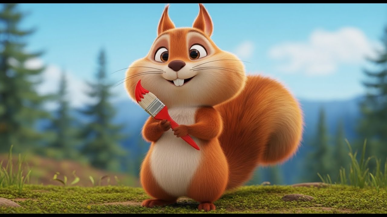 La Ardilla Que Pintaba Círculos | Canciones Infantiles y Rimas ...