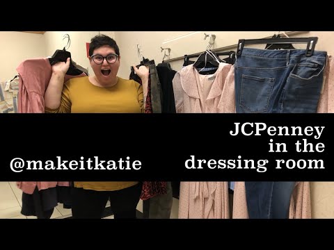 Plus Size JCP Dressing Room Try On FAIL - YouTube