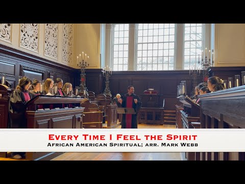 Every Time I Feel the Spirit - African American Spiritual; arr. Mark ...