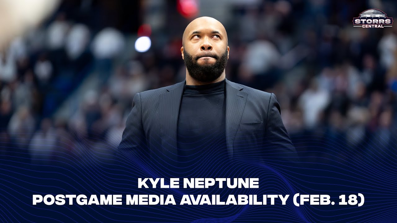 Kyle Neptune Postgame Media Availability - UConn (2-18-25) - YouTube