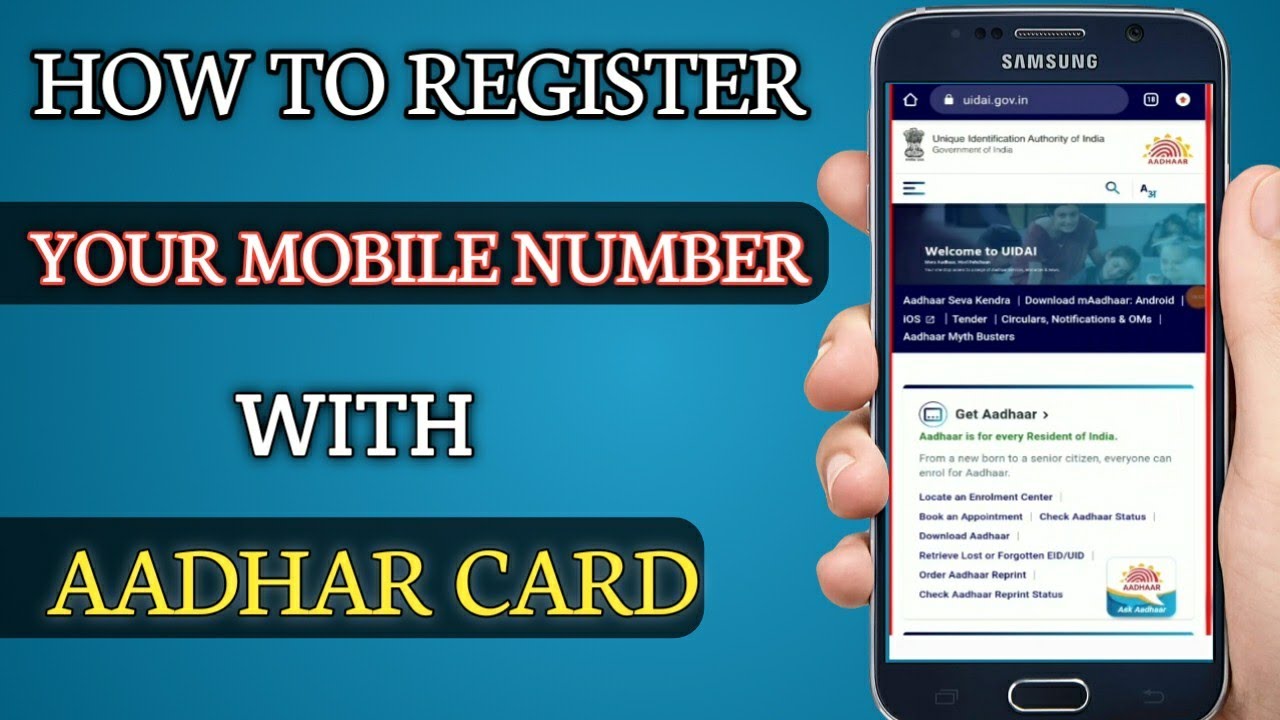 How To Register Your Mobile Number With Aadhar Card Mobile Number how-to-register-your-mobile-number-with-aadhar-card-mobile-number
