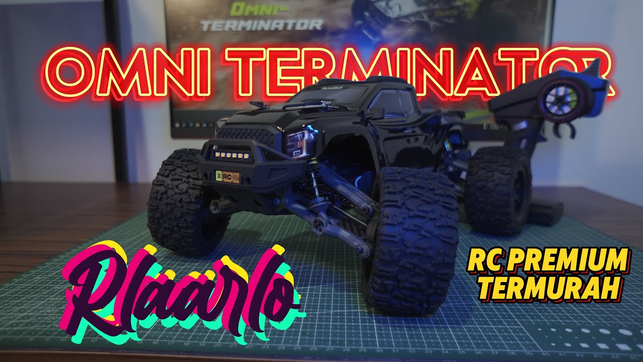 UNBOXING RLAARLO OMNI TERMINATOR | RC MONSTER TRUCK BERKELAS! - YouTube