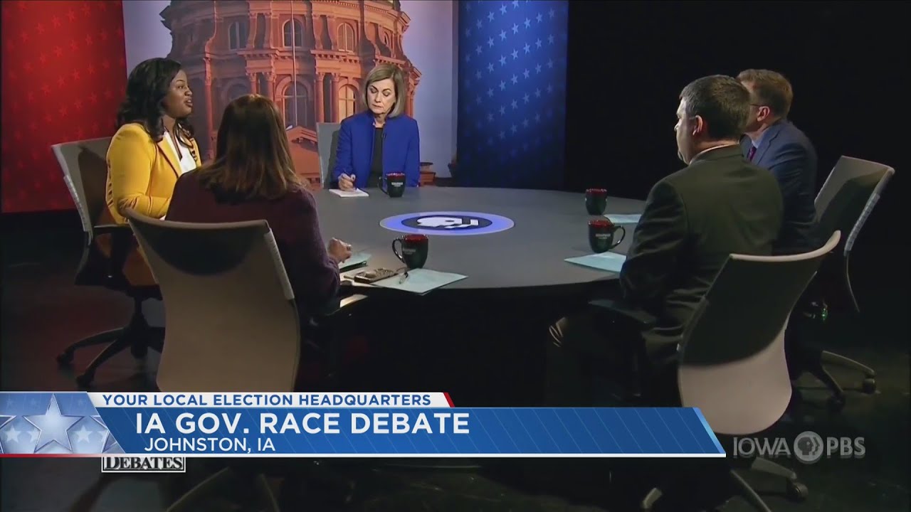 Iowa Governor's Race Debate - YouTube
