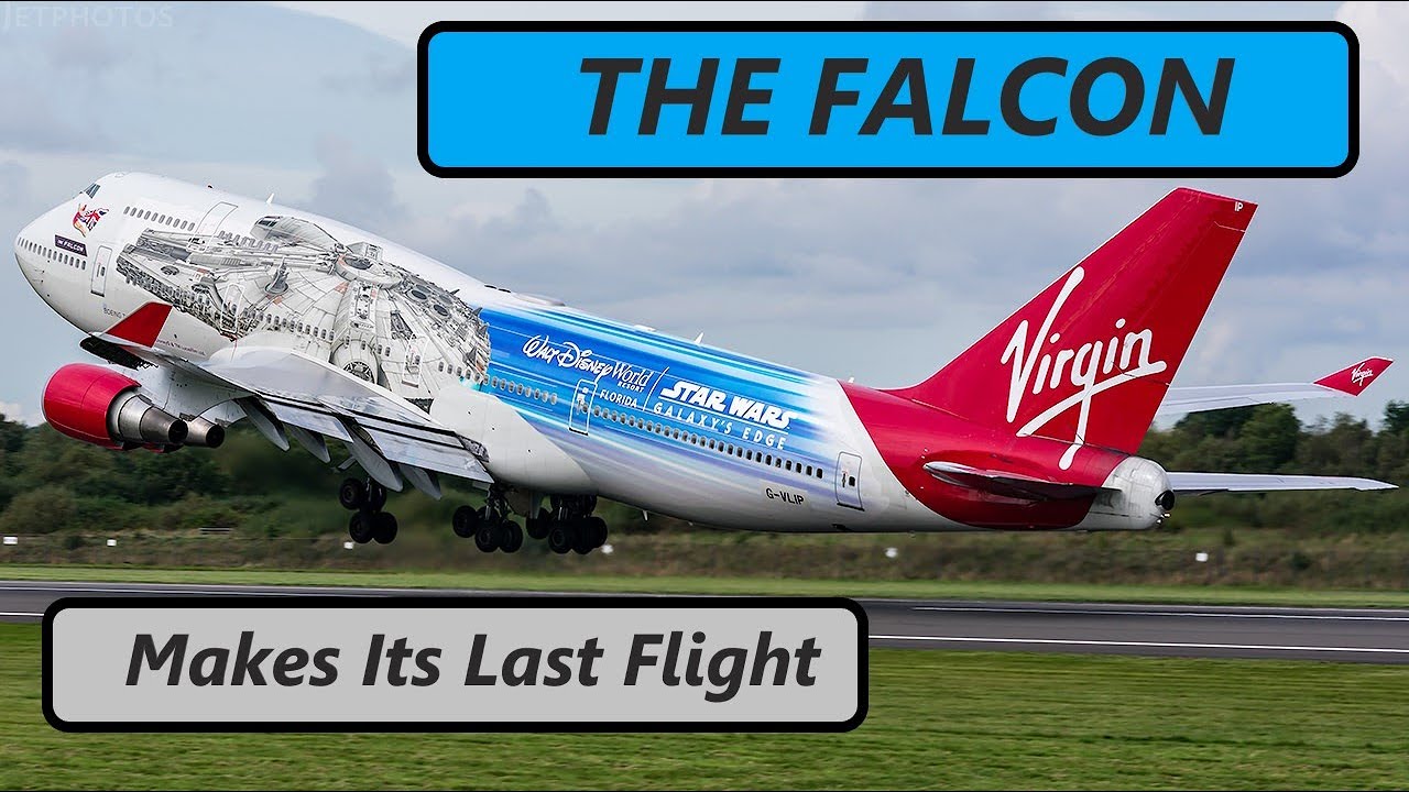 Virgin Atlantic Boeing 747 Makes its Last Flight before the Graveyard 🛫 ...