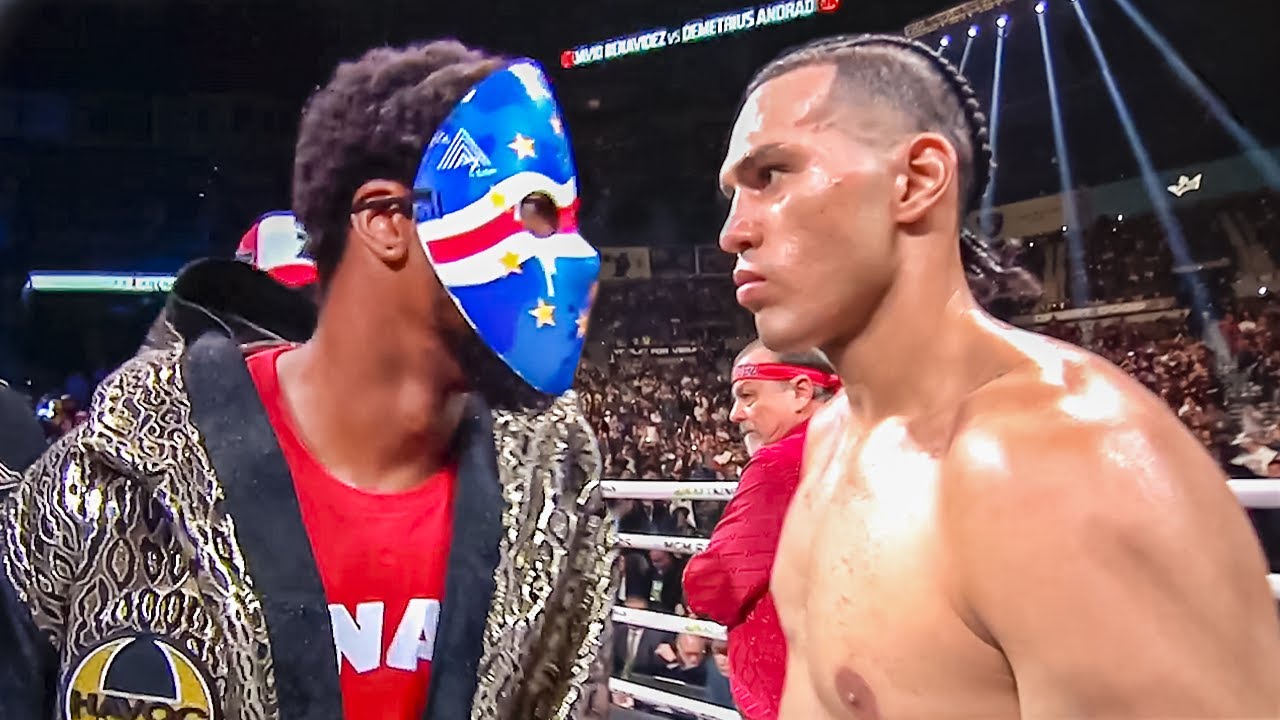 David Benavidez (USA) vs Demetrius Andrade (USA) | RTD, Boxing Fight ...