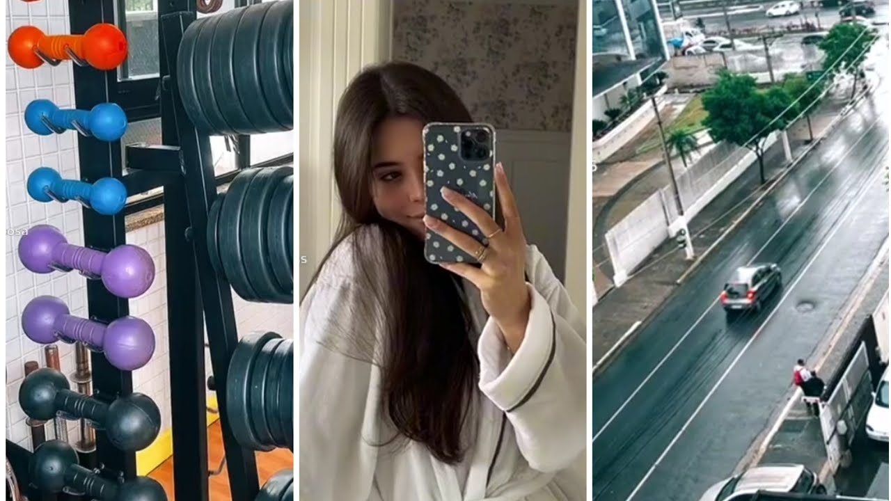 rotina da manhã 🌄/ morning routine/ Tik Tok / compilação vídeos/ Purple ...