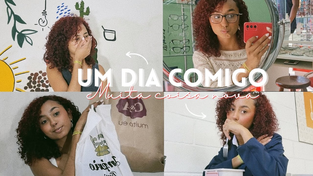 VLOG - Um dia de comprinhas, trabalho e penteado comigo 💫 | INGRID ...