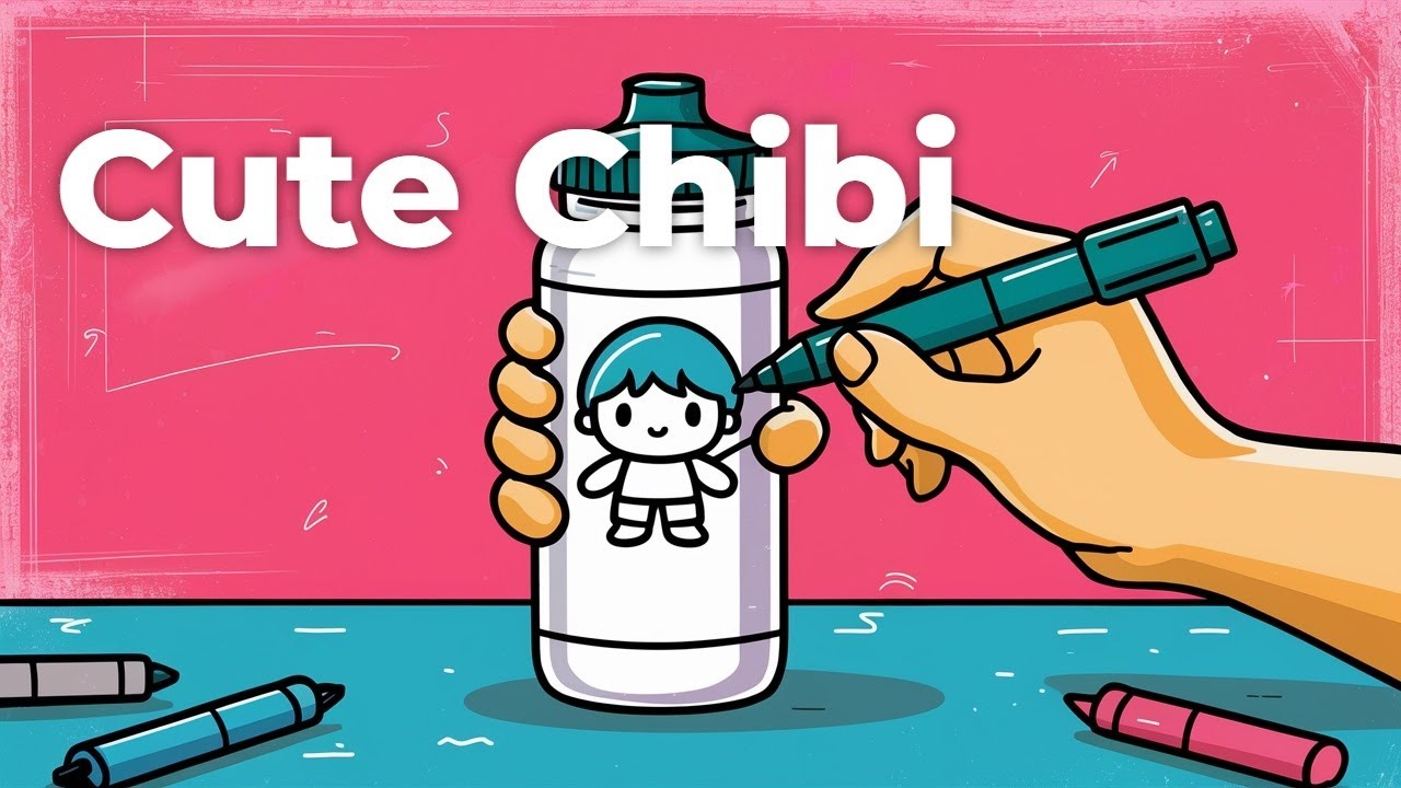 How to draw Chibi - Flying Art - YouTube