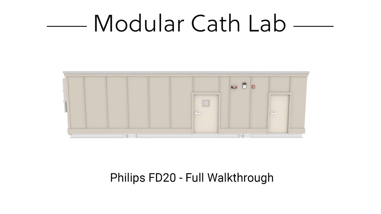 Modular Cath Lab Philips Allura FD20 - Full Walkthrough - YouTube