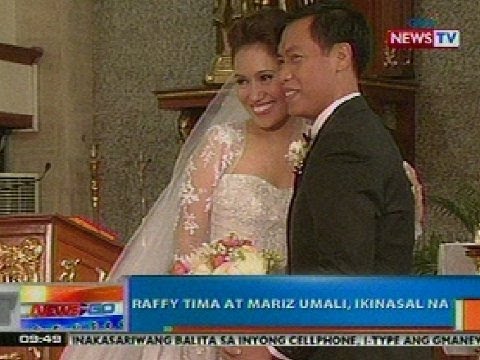 NTG: Raffy Tima at Mariz Umali, ikinasal na - YouTube
