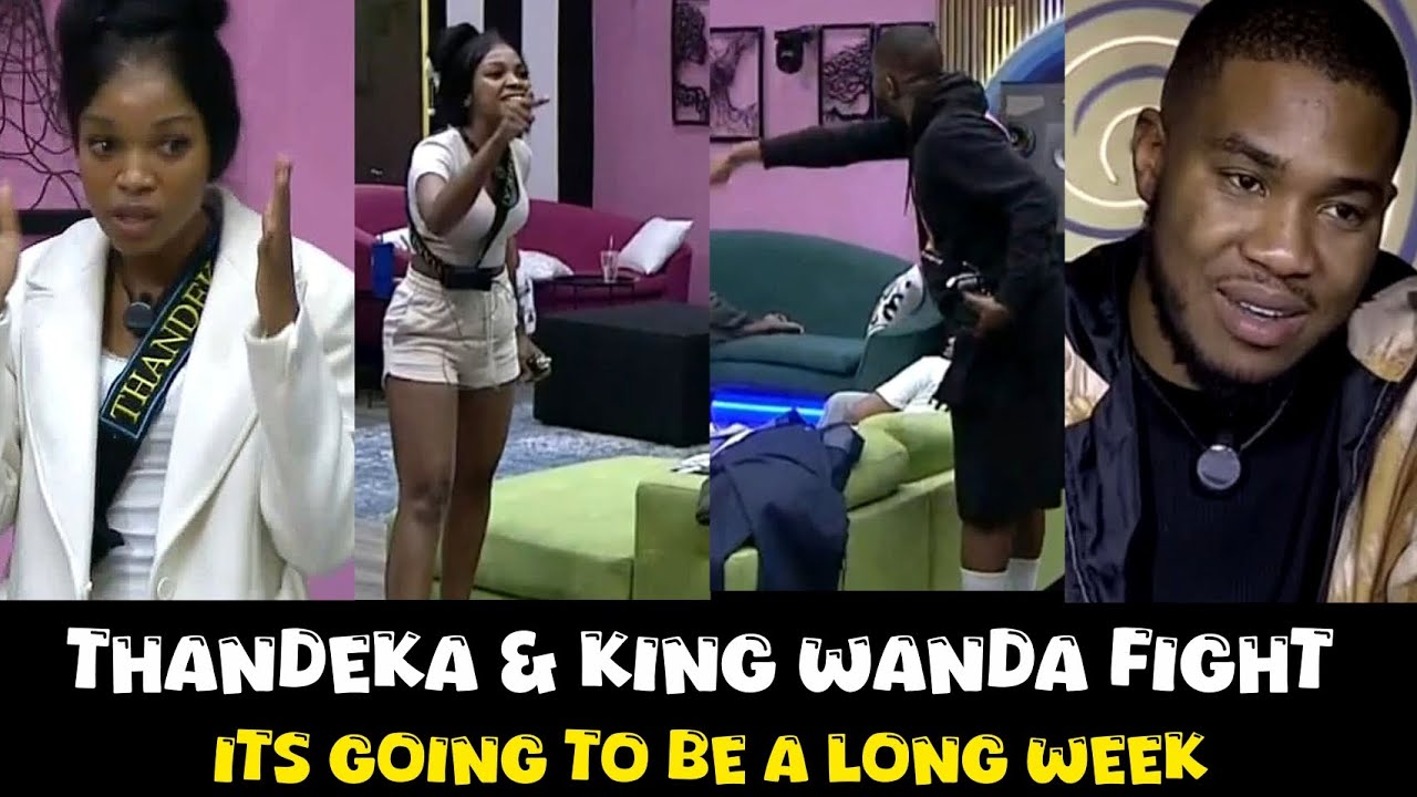 Thandeka & King Wanda beef | awkward diary session - YouTube