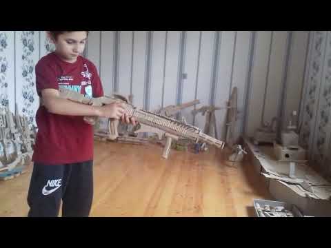 Mənim əl işlərim (kartondan silah düzəltmək)'(2)