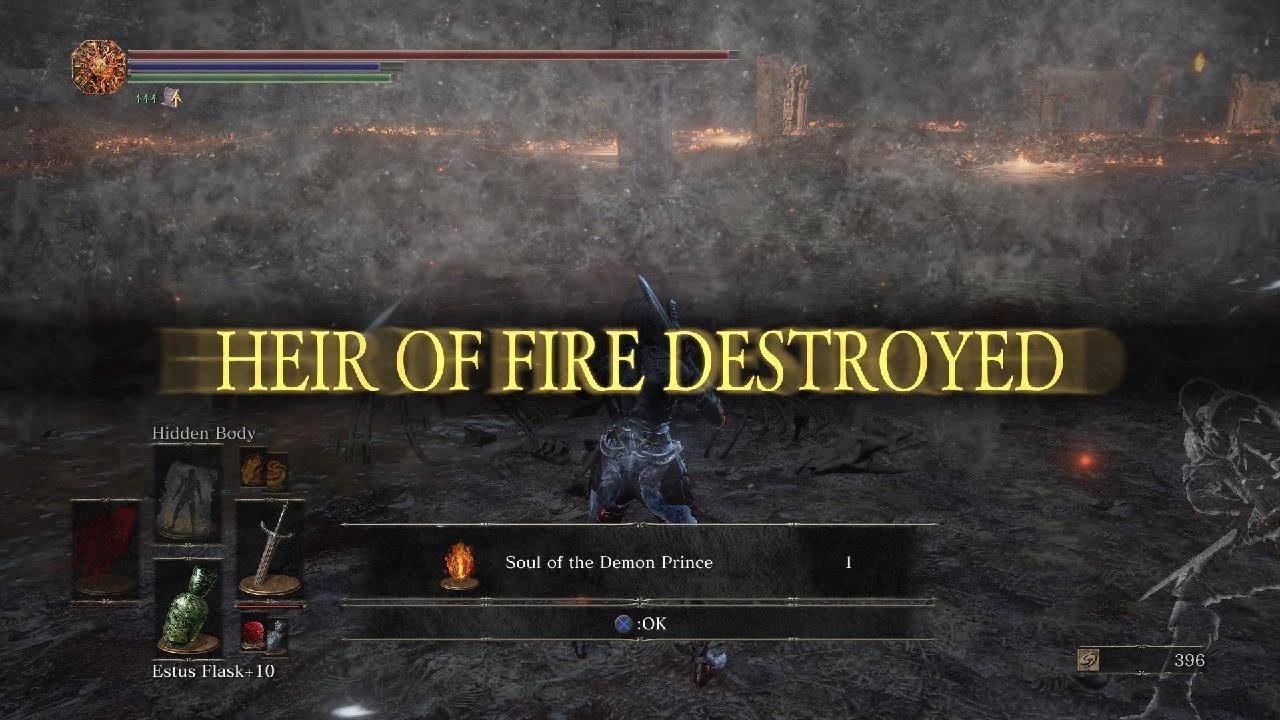DARK SOULS 3 Boss Fight Demon in Pain & Demon From Below / Demon Prince ...