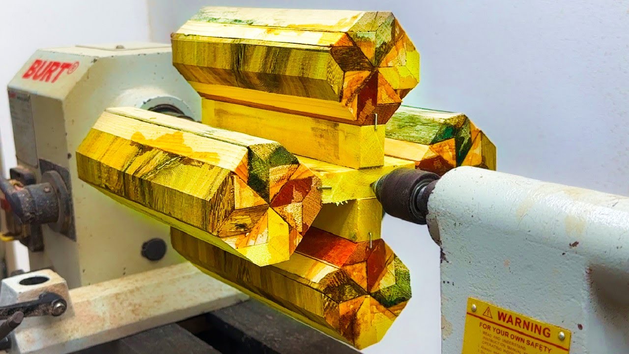 Amazing Woodturning ART - How I Created My Own Wood Art!! When I Saw It ...