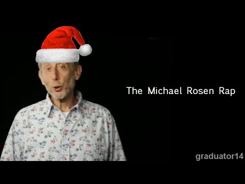 The Michael Rosen Rap (Black Background Edition) - YouTube
