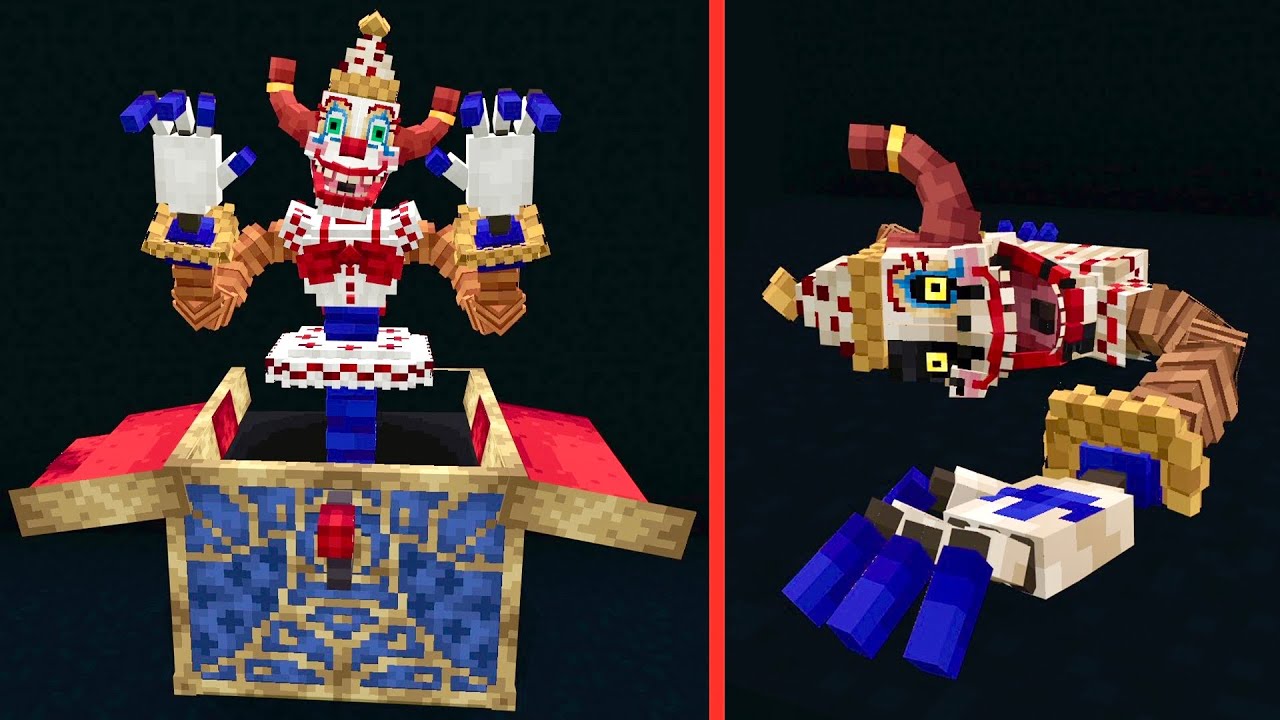 Jackie ADDON Fnaf Secret of The Mimic Minecraft Bedrock - YouTube