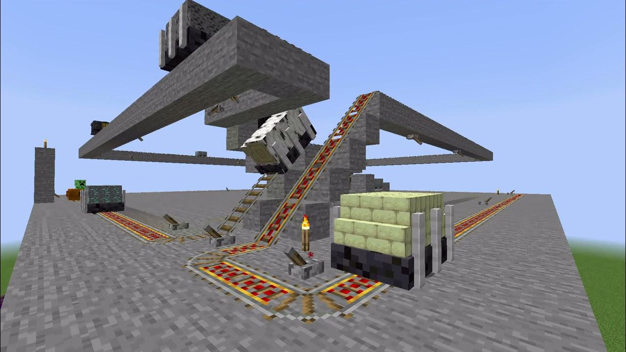 Custom minecart update Minecraft Java 1 16 5 20211027 - YouTube