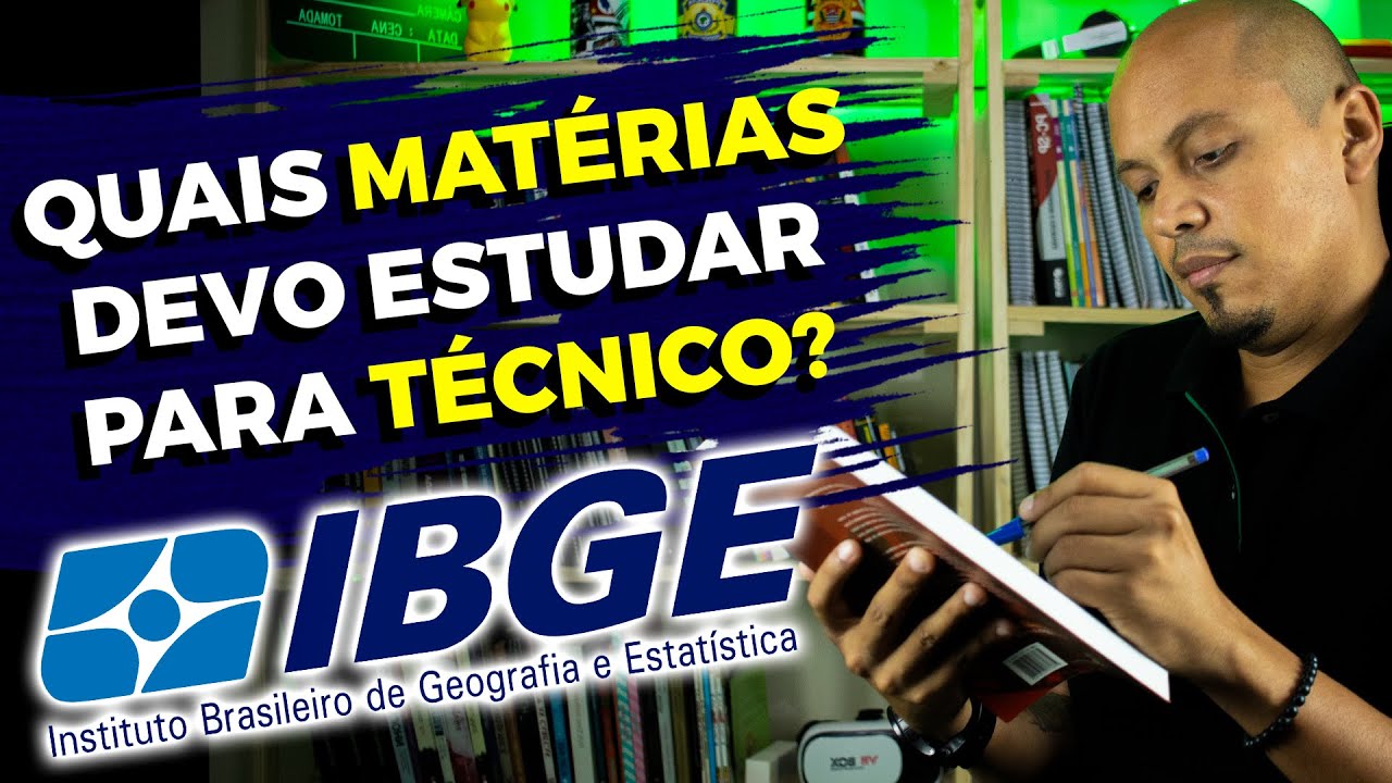 O QUE ESTUDAR PARA O CONCURSO IBGE 2023 | CARGO EFETIVO🔥 - YouTube