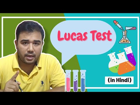 Lucas Test for Primary(1°), Secondary(2°) and Tertiary(3°) Alcohols ...