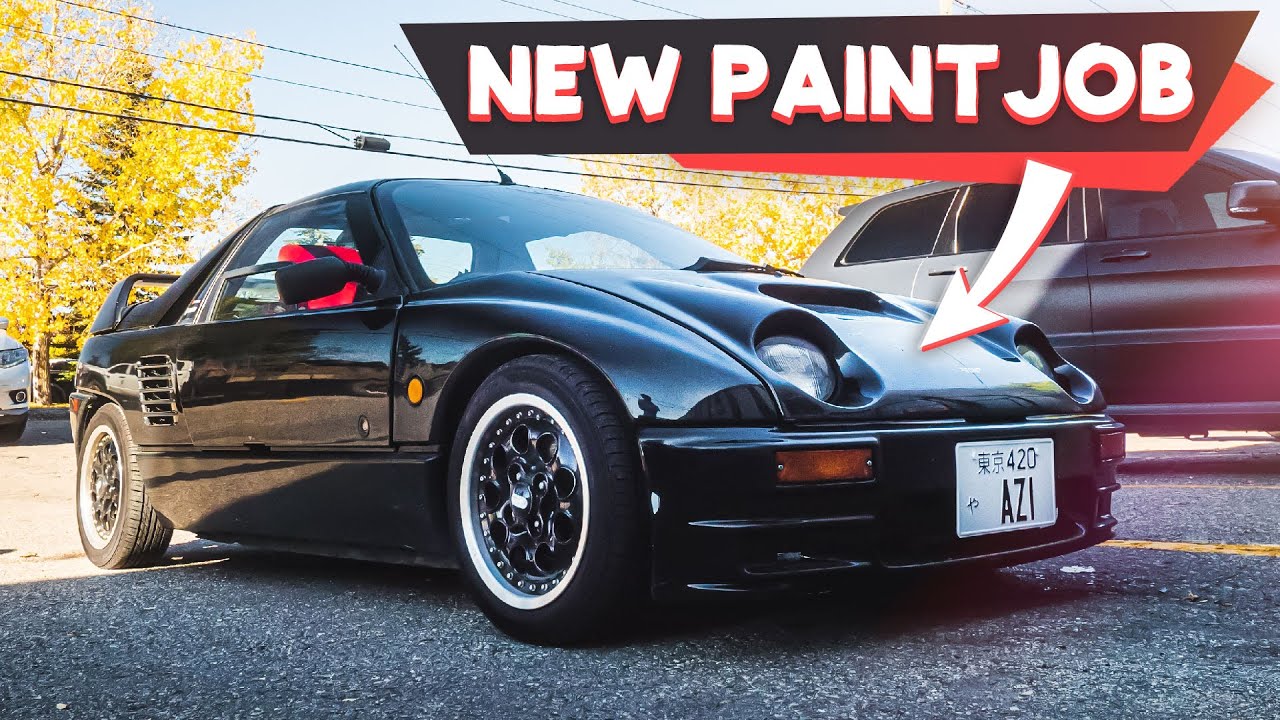 NEW Paint and WIDE Fenders INCOMING! - Autozam AZ-1 MAKEOVER - YouTube