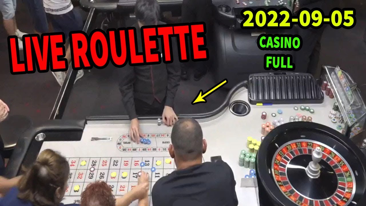 LIVE ROULETTE⚠️ New Table Big Bet In Casino Exclusive ️ 2022-09-05 ...