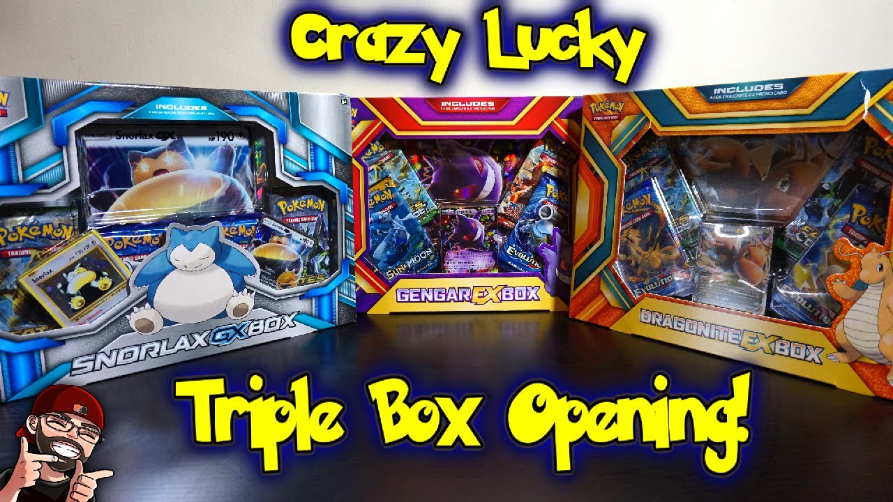 Opening THREE POKEMON BOXES! - The Most Lucky I've Been! - YouTube
