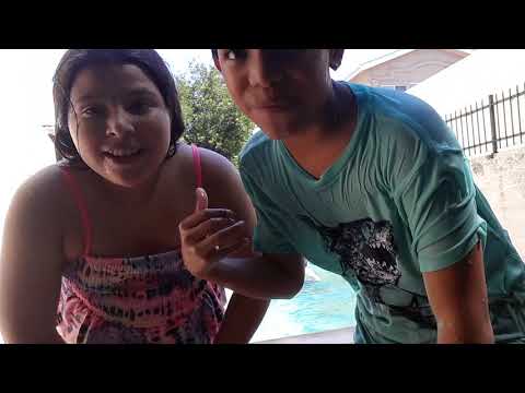 Morning pool.piscina en la mañana