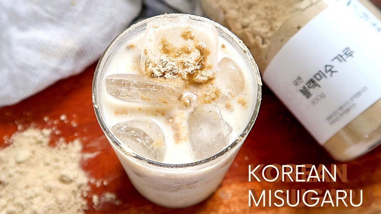 Meet Misugaru - Korea's Meal Replacement Drink - YouTube