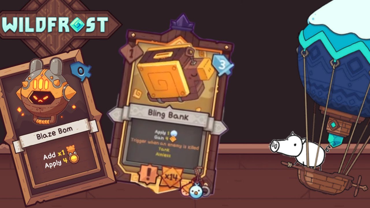 Frenzied Bling Bank gets us to TOP TEN! Wildfrost Daily 1.10.25 - YouTube