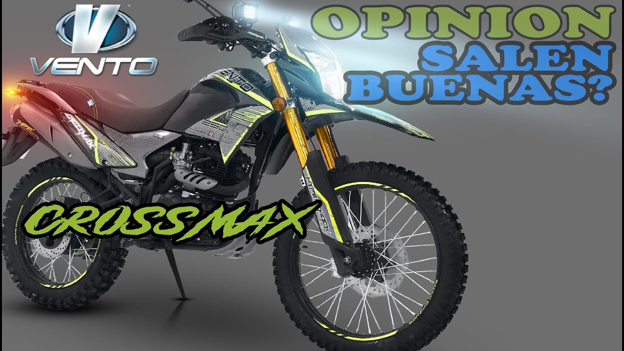 CROSSMAX 250 PRO LA MEJOR MOTO DE VENTO - YouTube