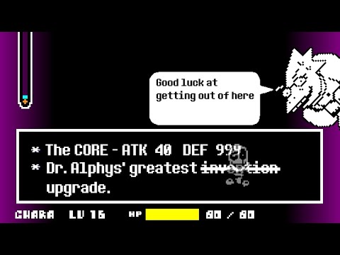 UNDERTALE But The CORE Has Defensive Functions - CORE Fight - YouTube