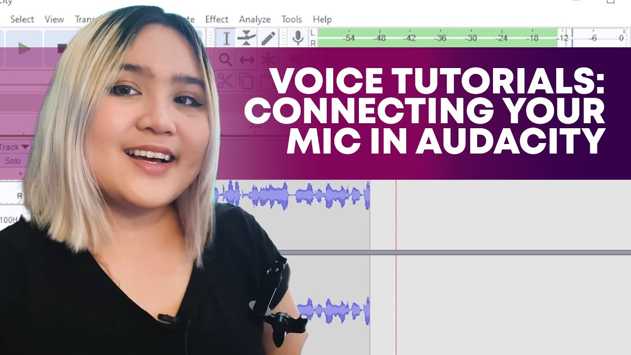 How to connect your microphone in Audacity - 2022! - YouTube