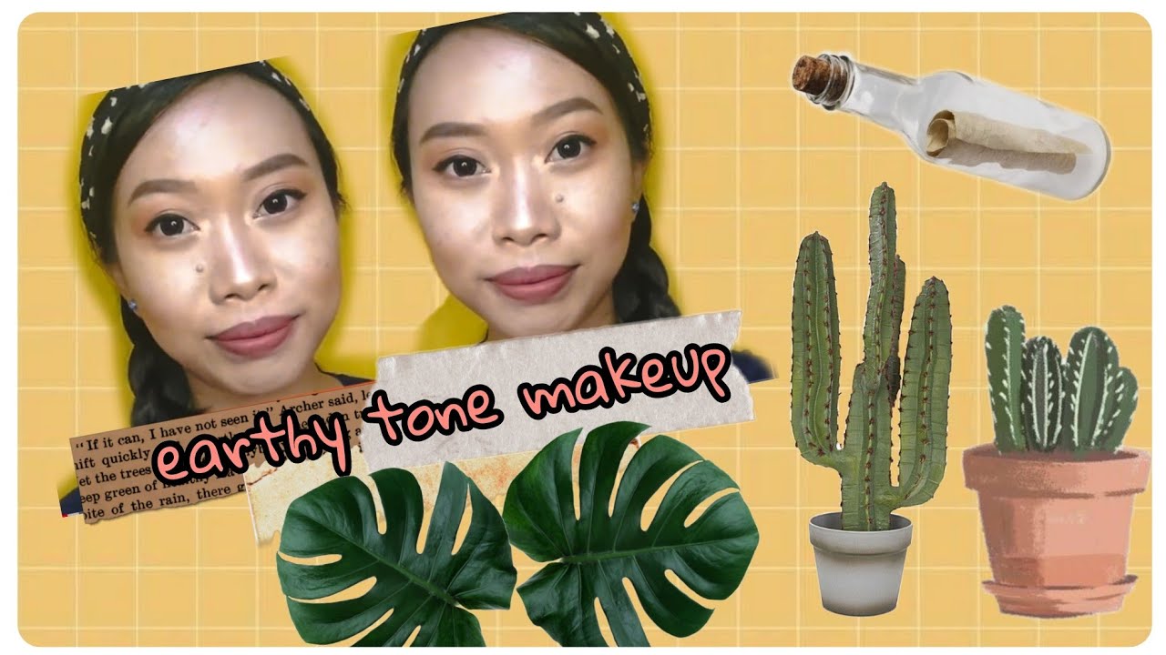 Earthy Tone Makeup - Natural - YouTube