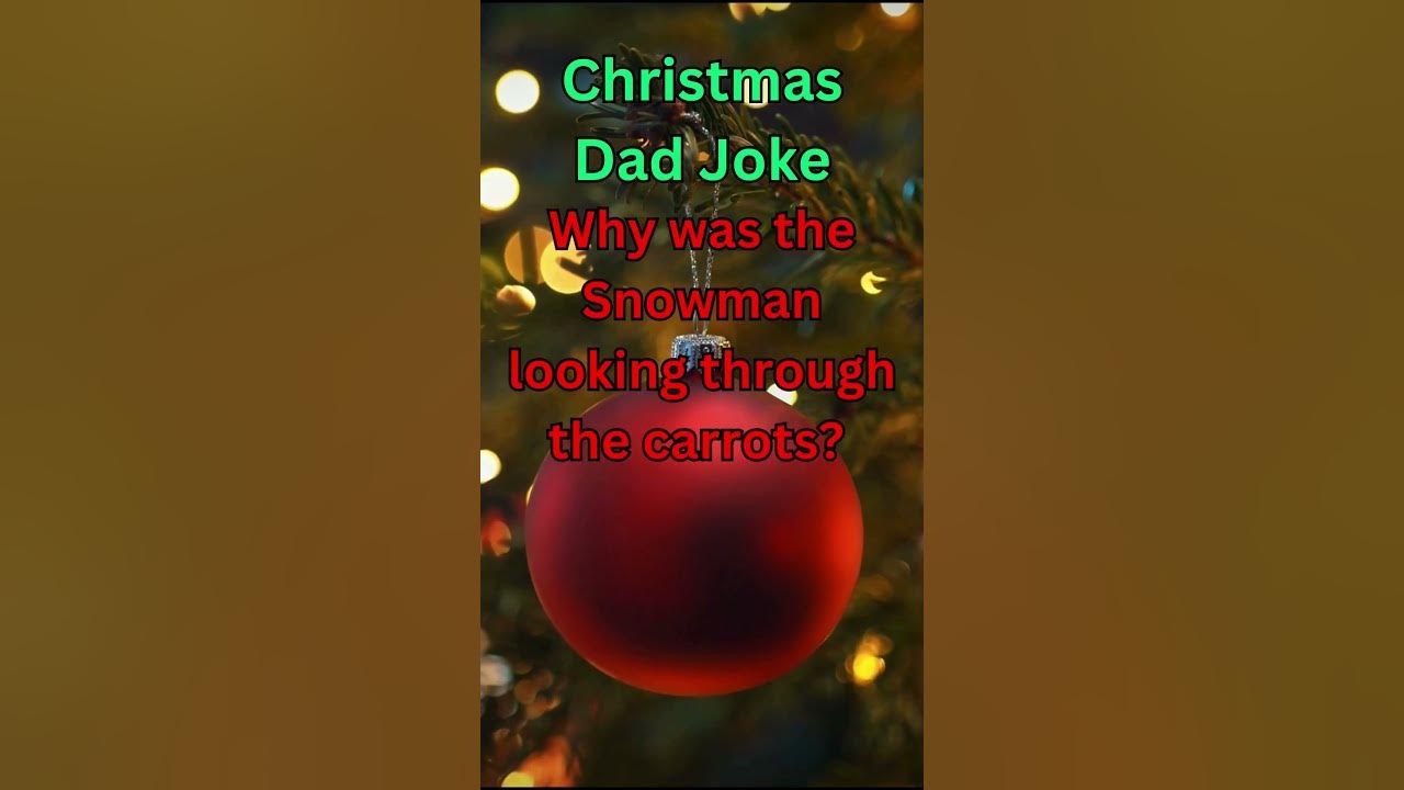 Funny Christmas Dad Joke try not to laugh - YouTube