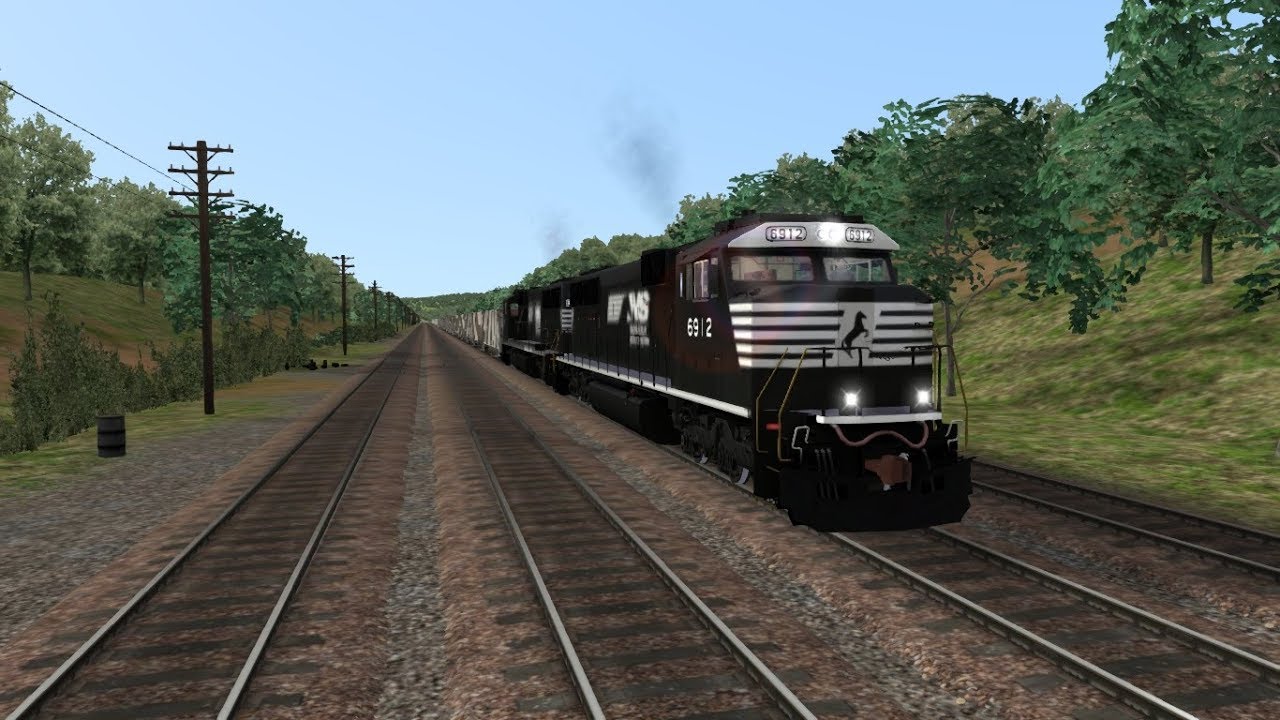 Train Simulator 2019 Norfolk Southern EMD SD60E. - YouTube