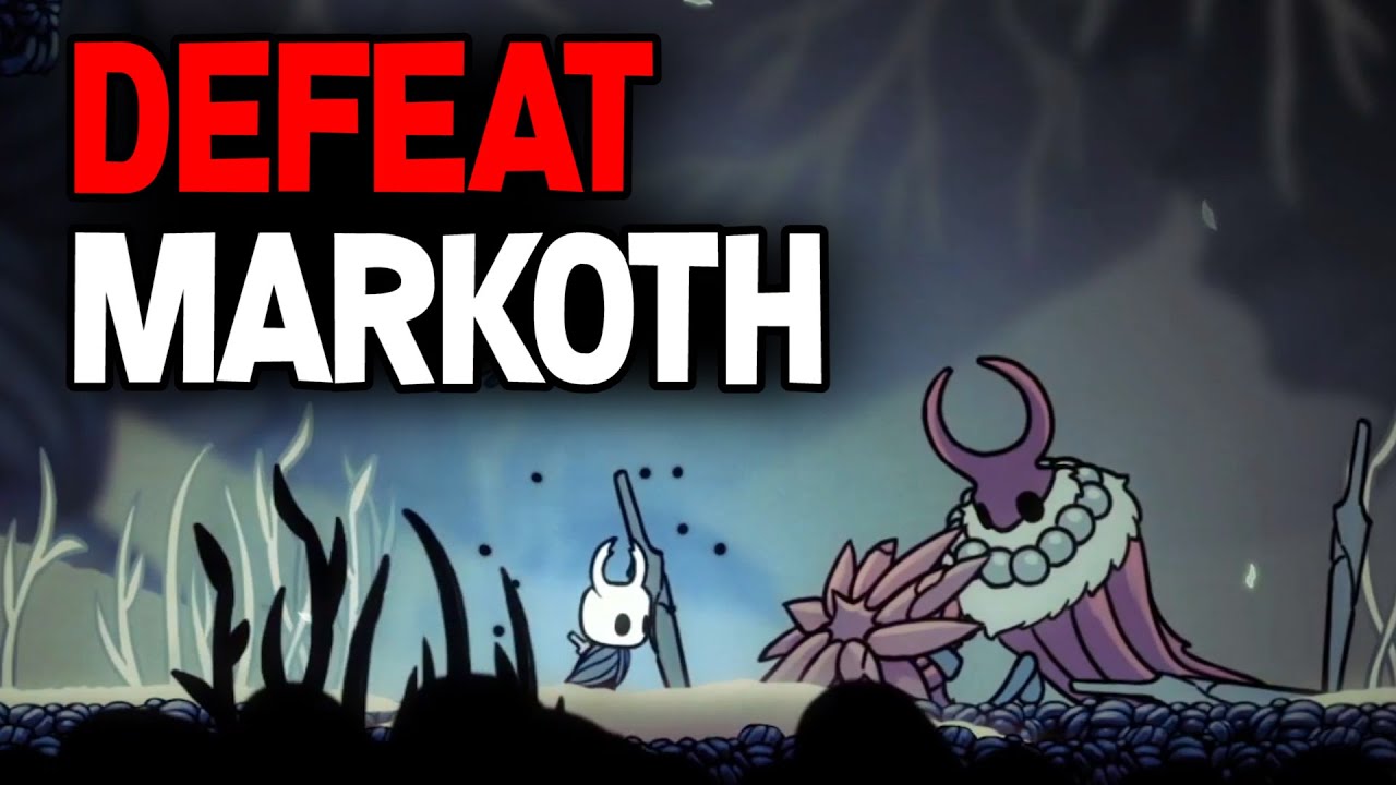 Hollow Knight- How to Beat Markoth (Flying Warrior's Grave Boss With ...