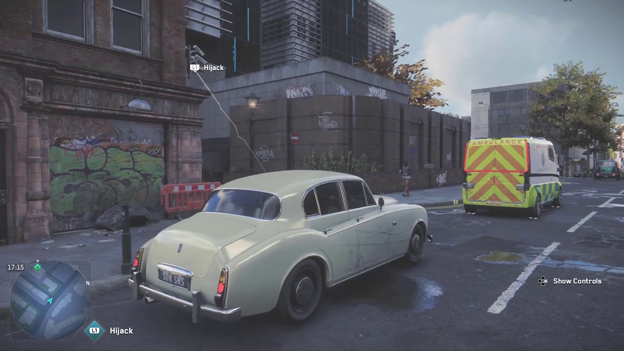 Driving Old Luxury car across London - Watchdogs Legion. - YouTube