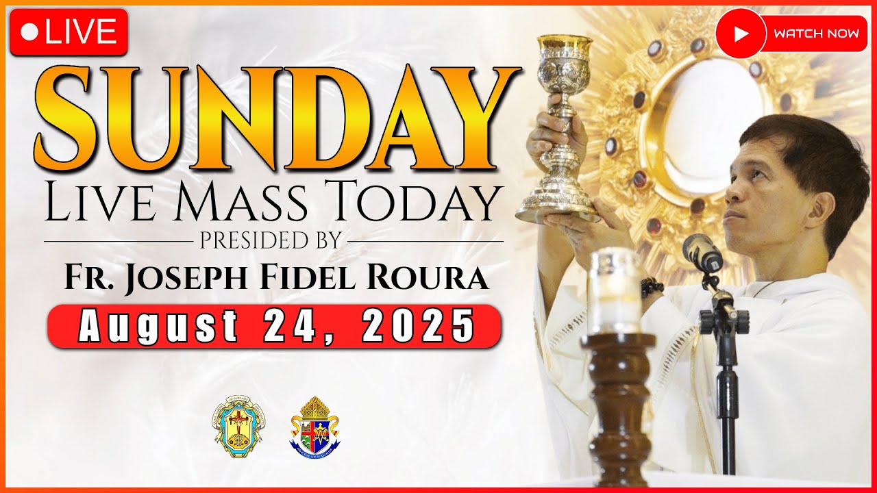 SUNDAY FILIPINO LIVE MASS TODAY ONLINE || AUGUST 24, 2025 | FR. FIDEL ...