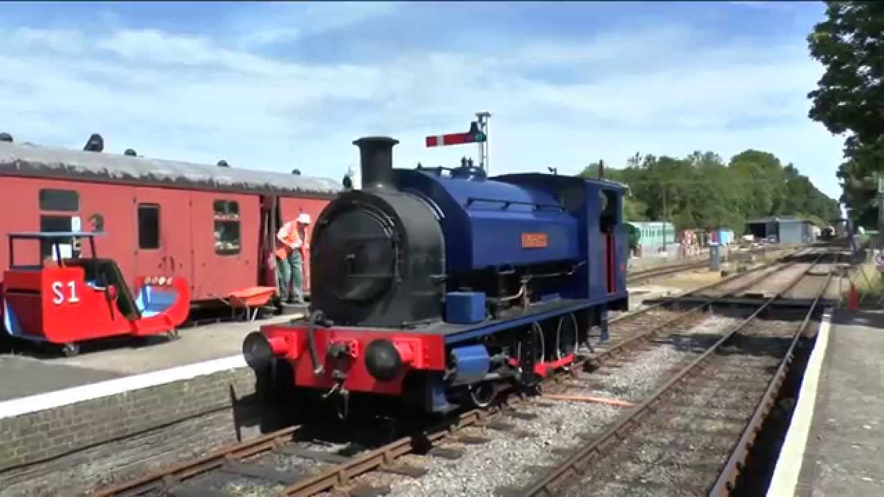Eight Railways in a weekend Part four The Lavender Line June 2015 - YouTube