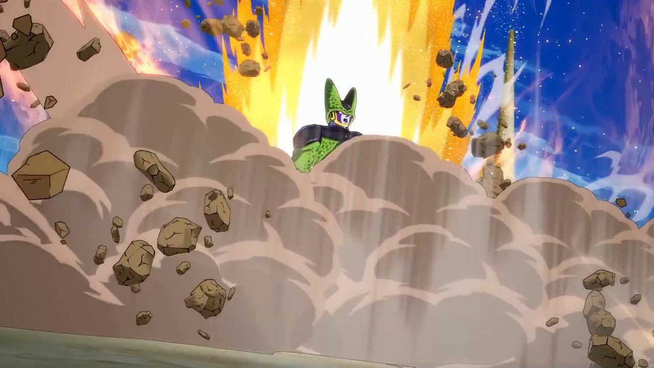 dbfz cell's intro but with anime guzzlord's cry - YouTube