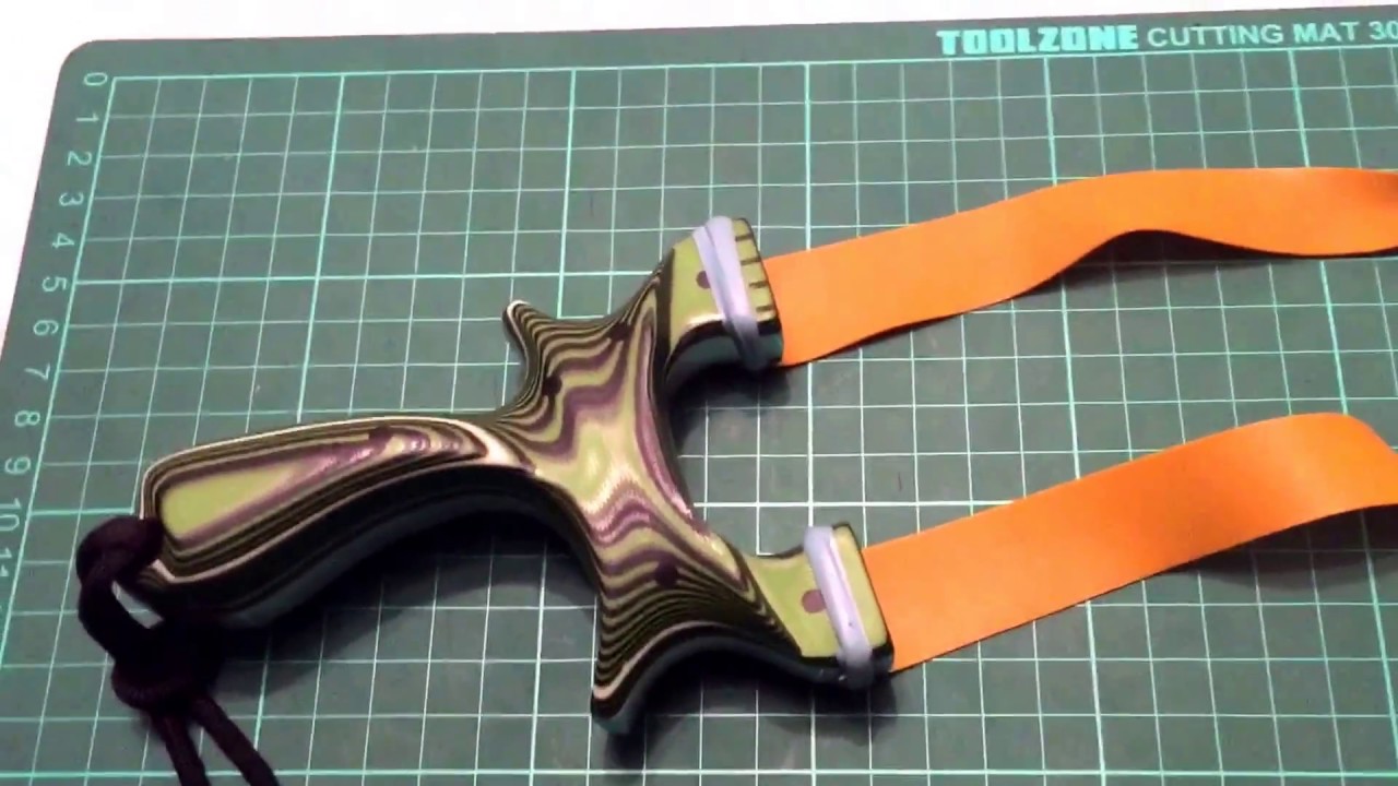 Romany custom catapults shamshir - YouTube