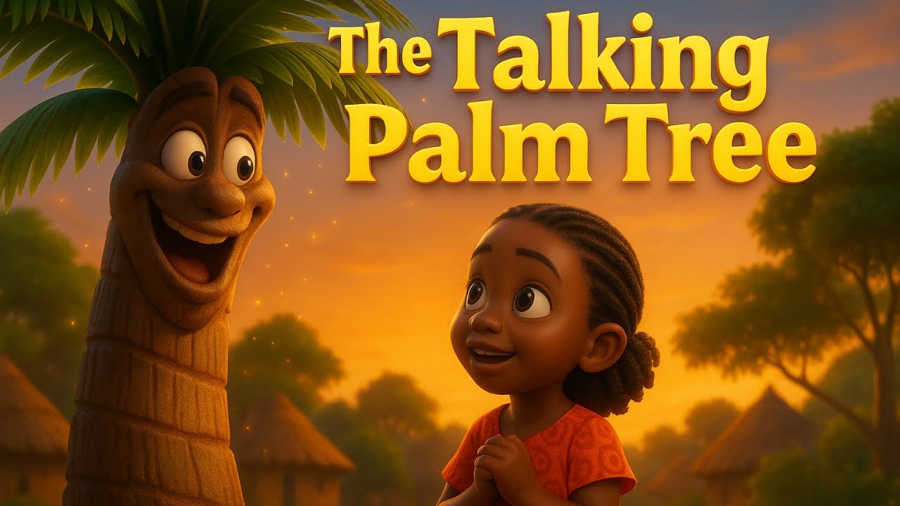 The Talking Palm Tree 🌴 | African Folktale for Kids | Bedtime Moral ...
