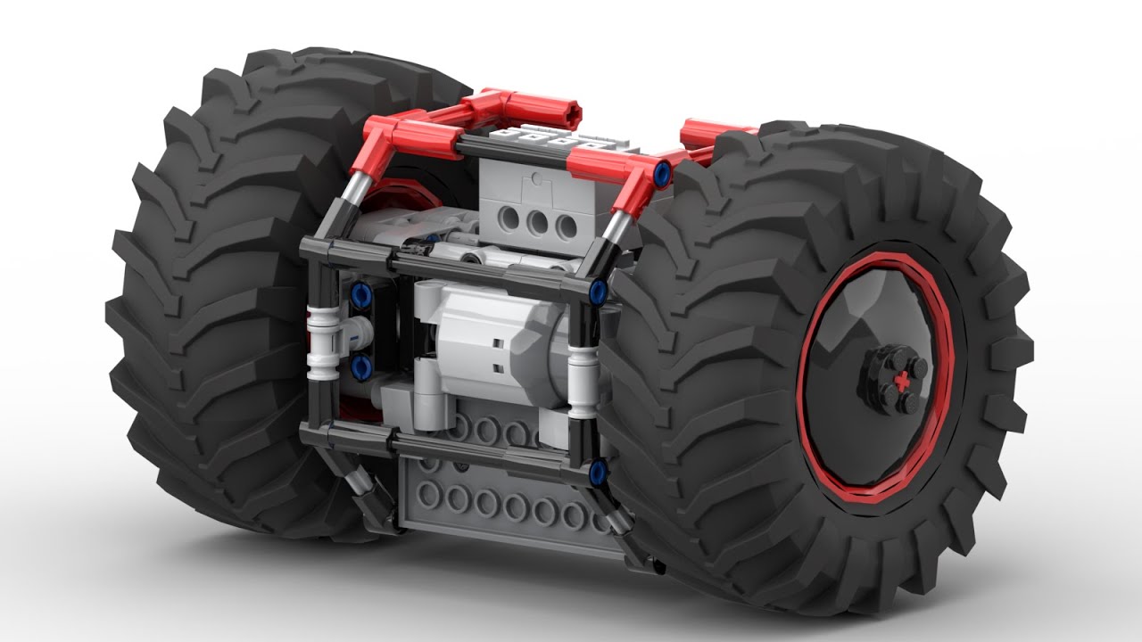 Lego technic Two-wheeled rider - YouTube