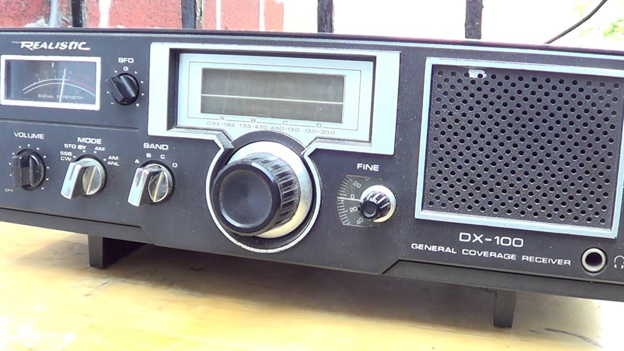 Radio Marti 11930 Khz on Realistic DX 100 receiver - YouTube