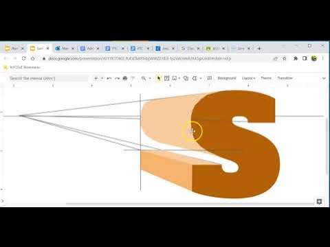 Making Letters in Google Slides: S - YouTube