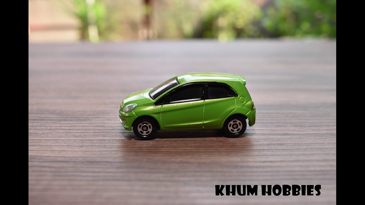 Honda Brio hijau , Takara Tomy , Tomica cool drive - YouTube