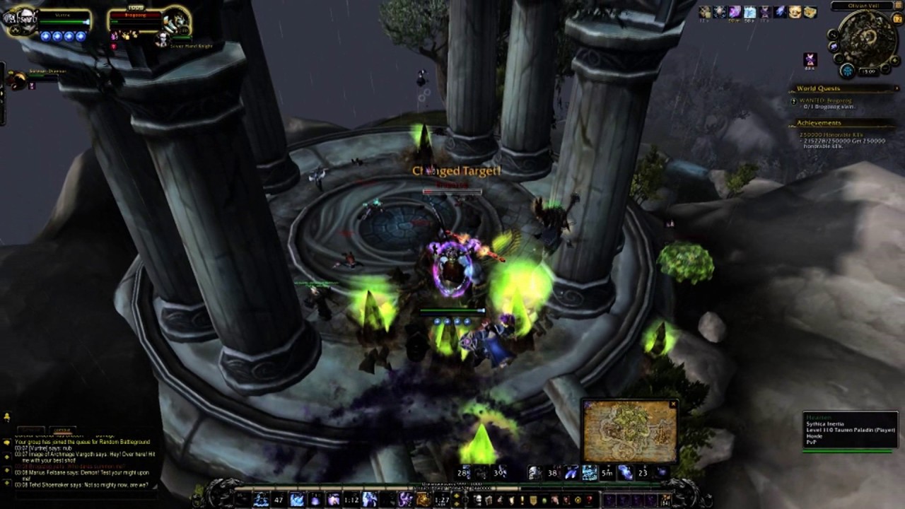 WoW Legion 7.1.5 - Arcane Mage Buff - YouTube