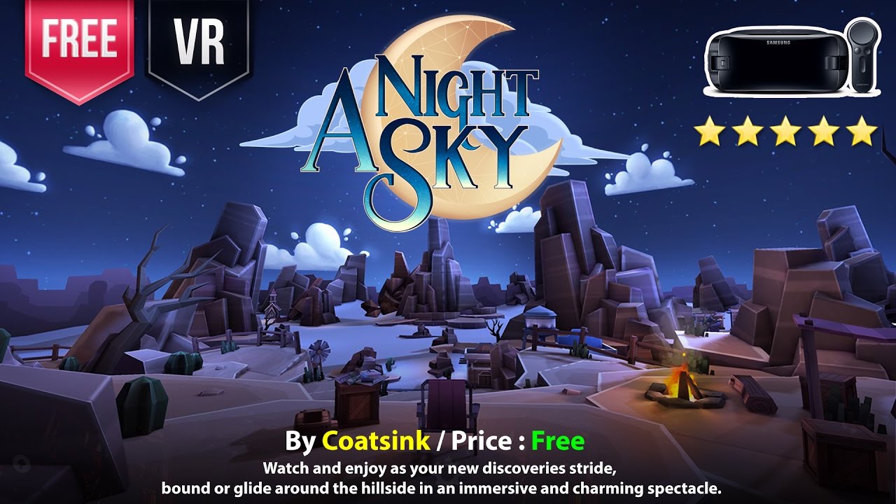 A Night Sky Gear VR - A Wow and wonderful VR 3D experience from the ...