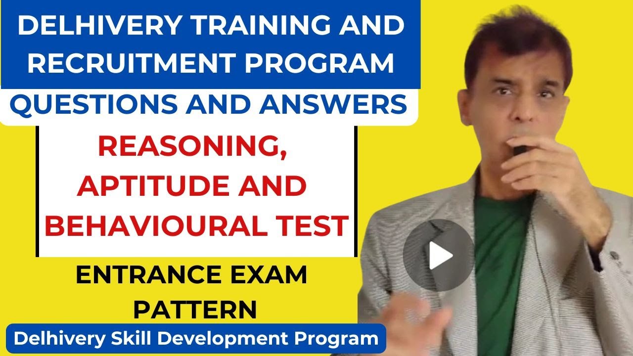 Secret Answers of Delhivery Training and Recruitment Program ...