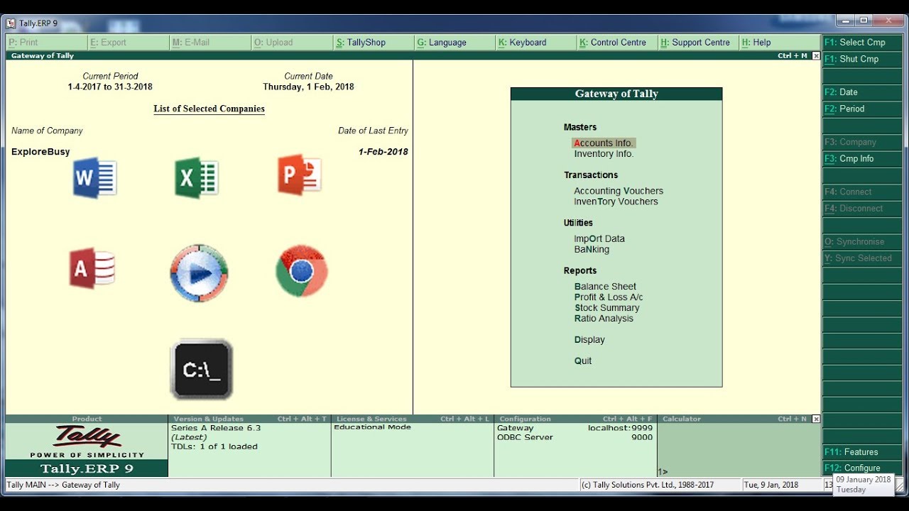 RUN Tally TDL - YouTube